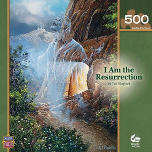 Masterpieces I Am The Resurrection Jigsaw Puzzle Art By Ted Blaylock ...