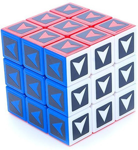 Cuberus 3X3X3 Supercube Arrow Shepherd Sticker Mod Twisty Puzzle Toy ...