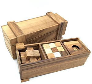 BRAIN GAMES Pandora Wooden Puzzle Box - Pandora Wooden Puzzle Box ...