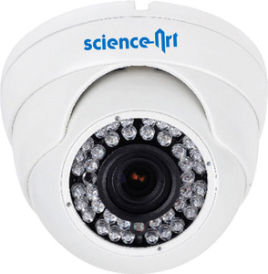 SCIENCE-ART 1.0 MP AHD 36 IR Dome CCTV Camera With Night Vision ...