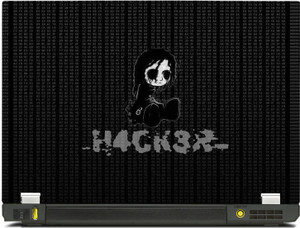 PosterMart Hacker Laptop Skin Type 31 - High Quality 3M Vinyl and Matt ...