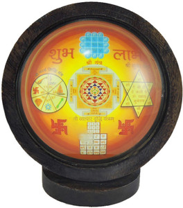 Ratnatraya Desktop Shub Labh Set of Shri Yantra, Shree Kuber Yantra ...