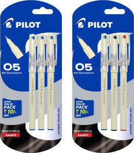 PILOT Hi-Techpoint 05 Super Value Roller Ball Pen - Buy PILOT Hi ...