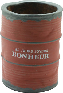 Importwala Les Jours Joyeux Bonheur Planter - Brown Plant Container Set ...