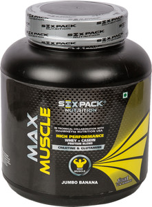 SIX PACK NUTRITION Max Muscle Weight Gainers/Mass Gainers Price in ...