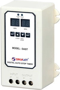 SKYLET Digital Auto Stop Timer Programmable Electronic Timer Switch ...