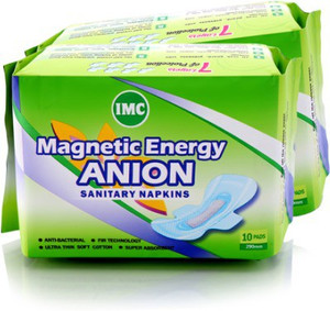 IMC MAGNETIC ENERGY ANION SANITARY NAPKINS Sanitary Pad | Buy Women ...