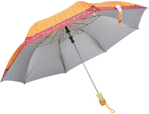 Fendo Auto Open 2 Fold Orange Color Umbrella - Buy Fendo Auto Open 2 ...