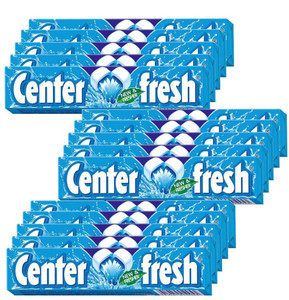 center fresh Liquid filled Stick Pack, 5 pieces pouch, Spearmint ...