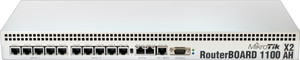 MikroTik RB1100AHx2 1U rackmount Gigabit Ethernet Router 5 GHz 0 Mbps ...