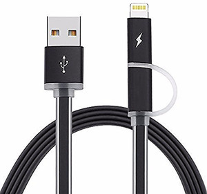 DigiMart Micro USB Cable 1 m DM-21in1 Aluminum Metal 2 in 1 Micro USB ...