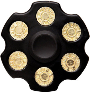 PARISHI AND W Fidget Spinner Revolver Bullet Hand Spinner EDC Focus ...