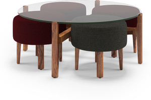 Urban Ladder Sheesham Wood Solid Wood Coffee Table Price in India - Buy ...