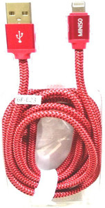 MINISO Micro USB Cable 2 m Aluminium Alloy Weaving IPhone/Ipad - MINISO ...