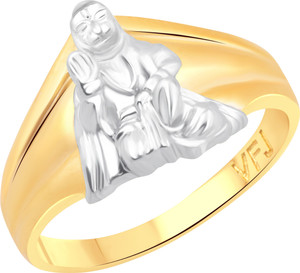 VIGHNAHARTA Lord Hanuman for Men & Boys - [VFJ5025FRG23] Alloy Gold ...