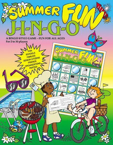 GARY GRIMM & ASSOCIATES Summer Fun Jingo Educational Board Games ...