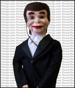 ThrowThings.com Charlie McCarthy Super Deluxe Upgrade Ventriloquist ...