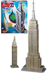 Hasbro 3D Empire State Building 101 Pieces - 3D Empire State Building ...