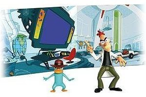 DISNEY Phineas and Ferb Action Figure Scene Pack - Phineas, Ferb ...