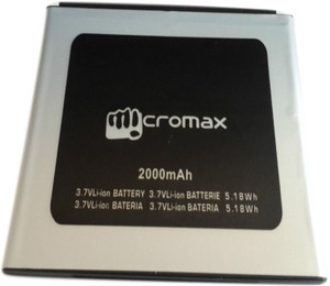 Micromax Mobile Battery For MICROMAX Micromax Canvas Fire 3 A096 1850 ...