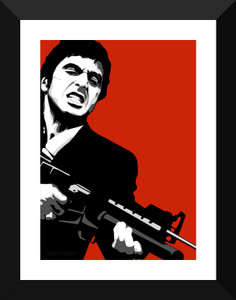 Scarface Stencil