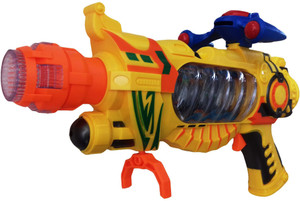 Kidoz Kingdom SUPER POWER GUN LIGHT SOUND Guns & Darts - SUPER POWER ...