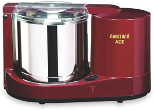 Amirthaa ACE 1.25 L Table Top Wet Grinder (Wine Red) Wet Grinder Price ...
