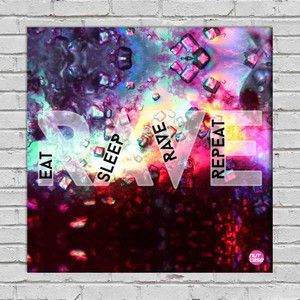 Nutcase RAVE Digital Reprint 9 inch x 9 inch Painting Price in India ...