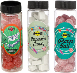 Hoots Pan Pyaare,Peppermint Candy & Pan Ball Pack Of 3 Pan, Peppermint ...