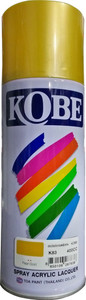 Kobe Acrylic Lacquer Gold Spray Paint 400 ml Price in India - Buy Kobe ...