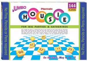 Playmate Housie Jumbo 144 cards Game. Multi Age & Player The complete ...