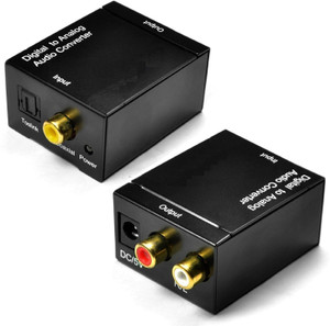 OXYURA Digital to Analogue Optical Audio Convertor Rca Input And ...