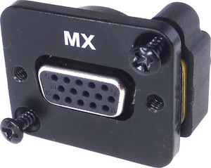MX Vga 15 Pin Female toFemale Panel Mounting Adapter Panel Mount ...