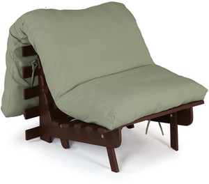 Auspicious Home Futon 1 Seater Single Engineered Wood Fold Out Sofa Cum ...