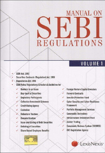 LexisNexis's Manual On SEBI Regulations by Shailashri Bhaskar [2 Vols ...