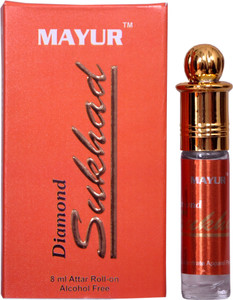 MAYUR Diamond Sukhad Attar Roll On 8ml Floral Attar Price in India ...