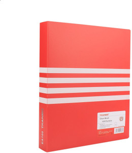 Flipkart.com | TRANBO Plastic 100 Pocket Display File (A4 Size, Red ...