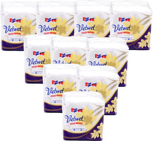 EZEE Ezee Tissue Paper Napkins - 100 Pieces ( Pack of 10) - Price in ...