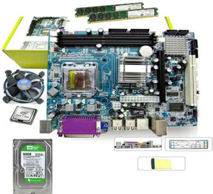 ZEBRONICS ZEB945 LGA 775Socket Micro-ATX Intel G45 Express Chipset DDR2 ...