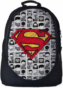 The Souled Store Superman: Comic Strip Backpack 30 L Laptop Backpack ...