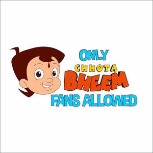 Nilaya by ASIAN PAINTS 10 Chhota Bheem and Friends 15" x 7" door/wall ...
