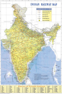rail-map Poster Paper Print - Decorative posters in India - Buy art ...
