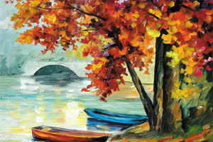 Beautiful panting poster 17 Poster Paper Print - Art & Paintings ...