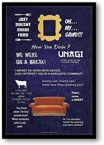 Official "Friends Tv Series" Umbrella, Wall Decor - Home & Office ...