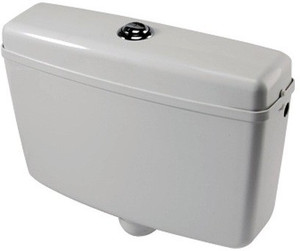 AAI Royal Dual Flush 7 + 3 Liters White Center Push Type Flushing ...