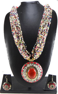 Shiv Kutumb Metal, Stone Multicolor Jewellery Set Price in India - Buy ...