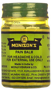 Monison Monison's Pain Balm for Headache, Body Pain, Cold, Joint Pains ...