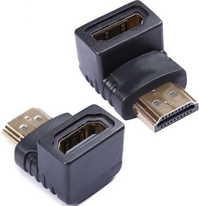 DigiMart HDMI Cable 0.02 m L Type HDMI Male to HDMI Female Jointer ...