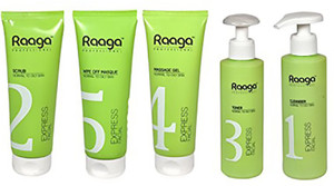 Raaga Express Facial Kit Normal to Oily Skin (Pack of 5) - Price in ...