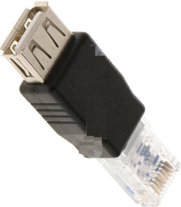 DCT Ethernet Cable 1 m RJ45 Male to USB AF A Female Adapter Socket LAN ...